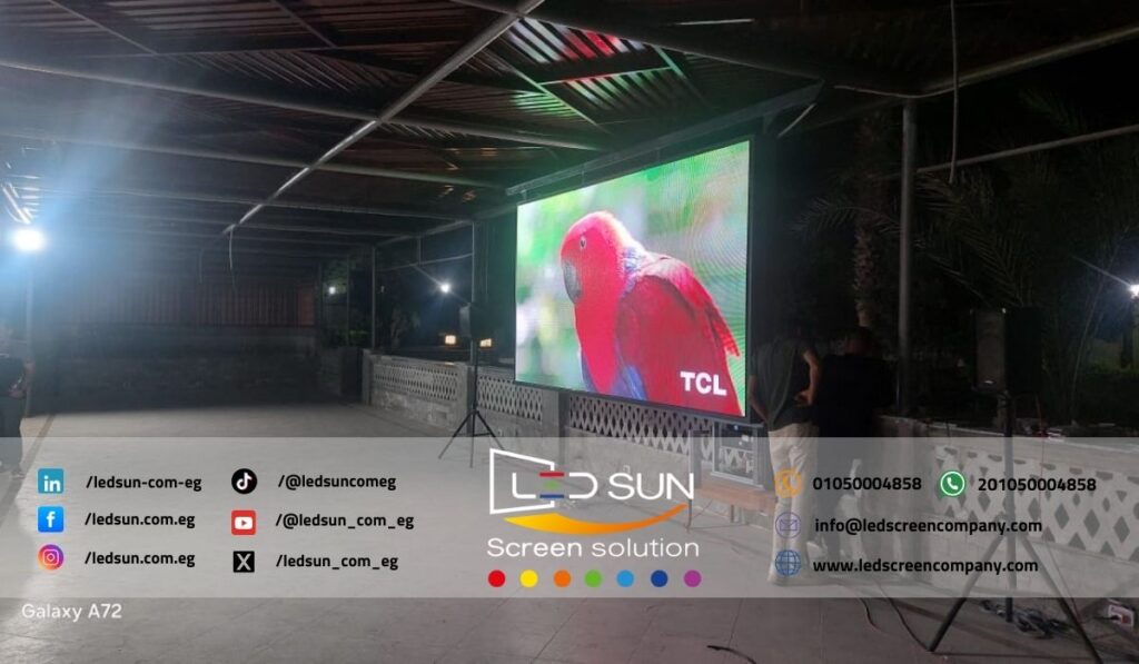 LED Screen Installation – Khalda Petroleum Al Salam
